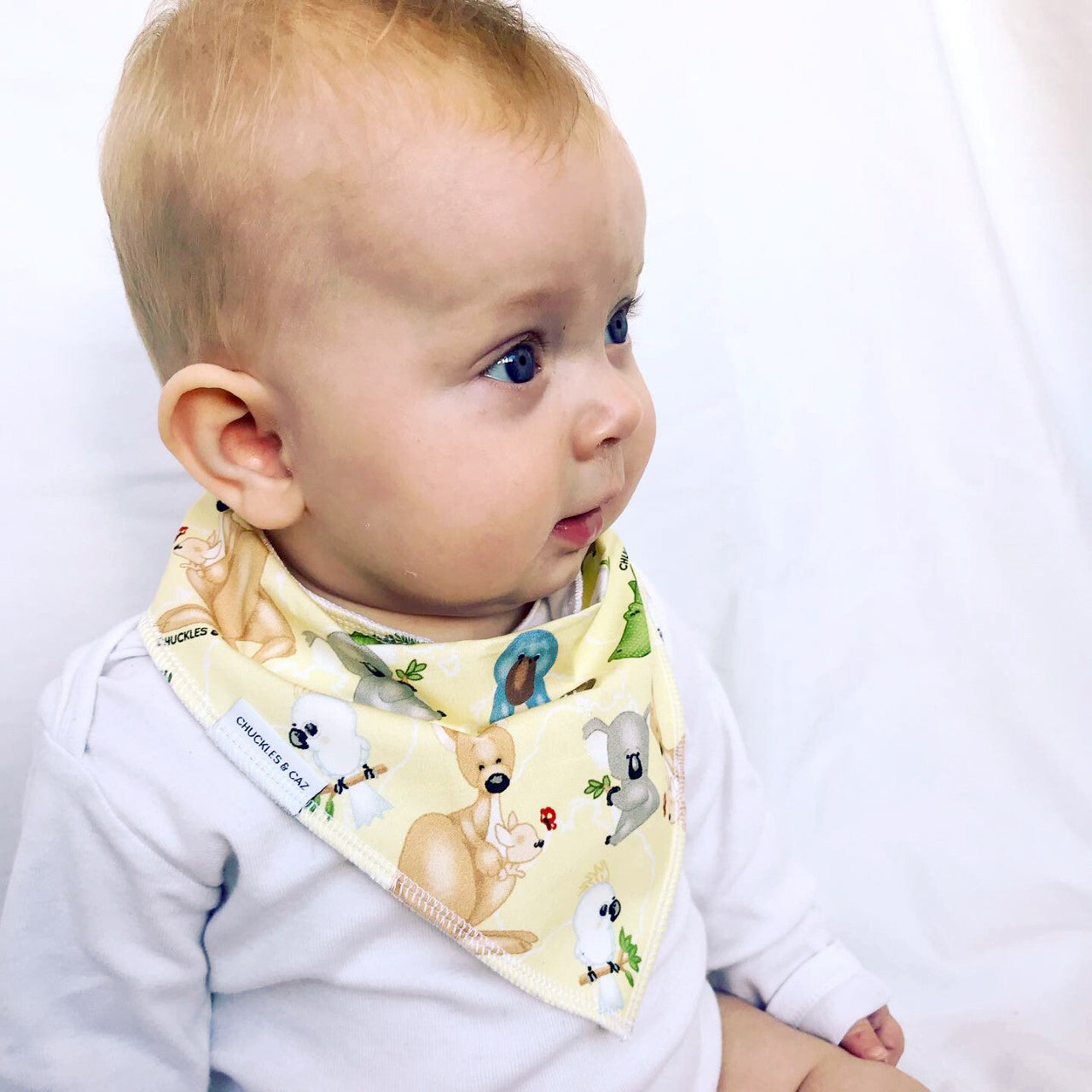 Cute Australian Animals Dribble Bib - Chuckles and Caz
